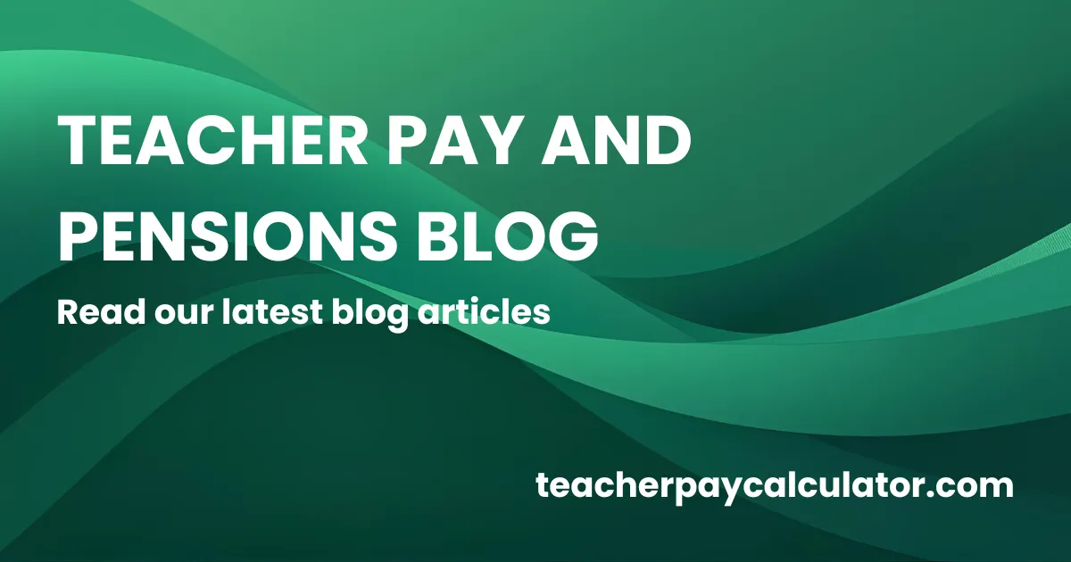 Teacher Pay Rise 2025